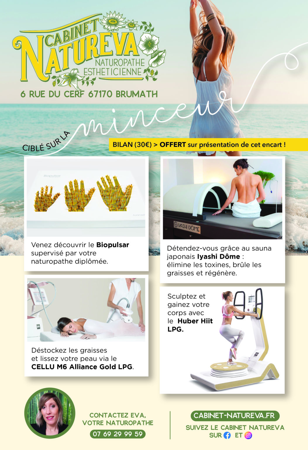 Packs Natureva - Naturopathe Natureva Institut de beauté Brumath